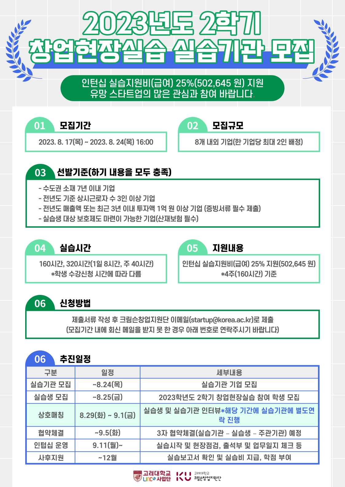 KU Startup 고려대학교 창업종합포털